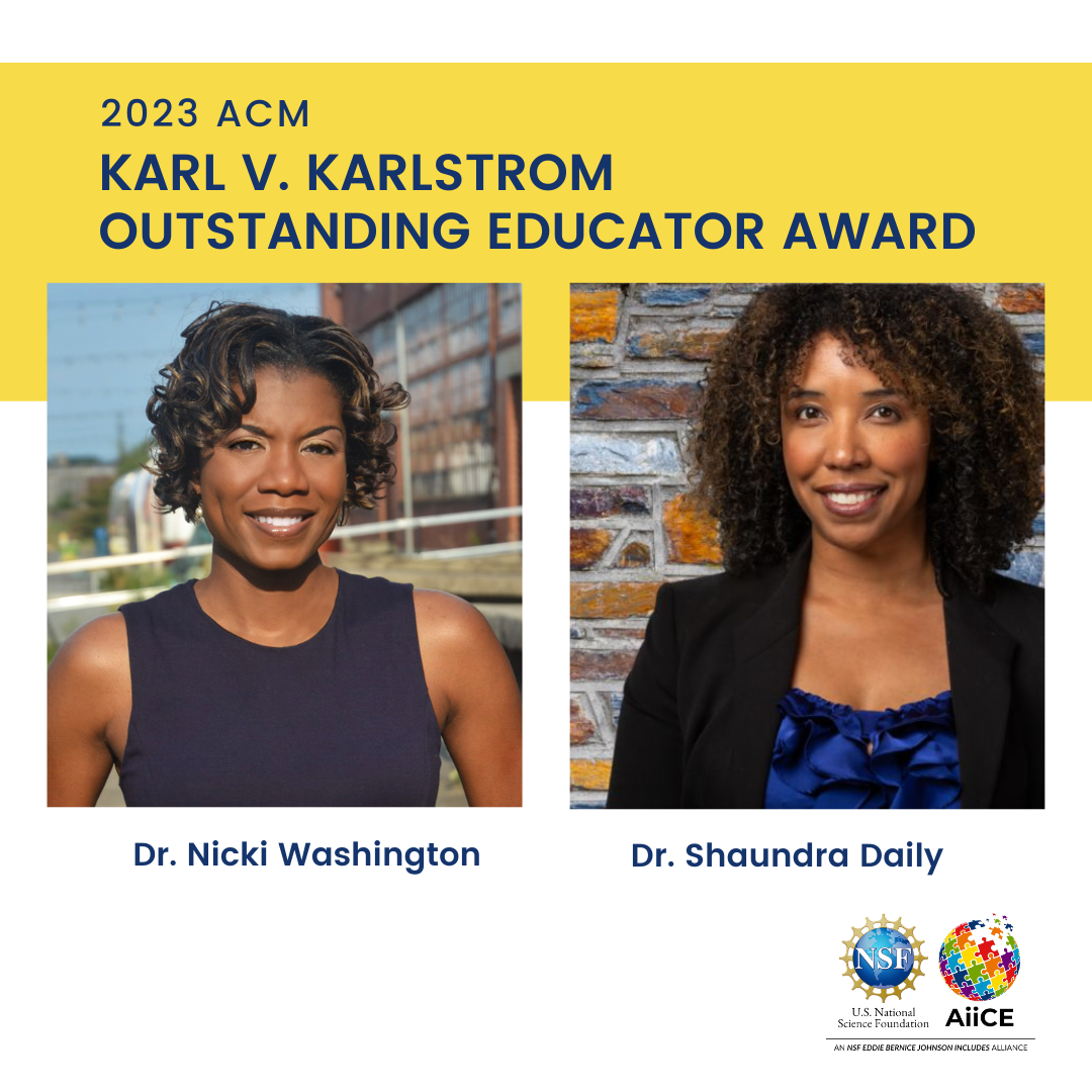 Washington and Daily earn the Karl V. Karlstrom Outstanding Educator ...